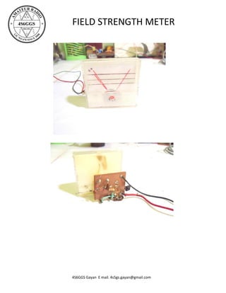 Field strength meter | PDF