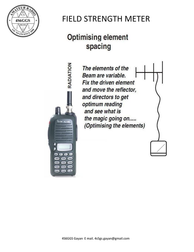 Field strength meter | PDF