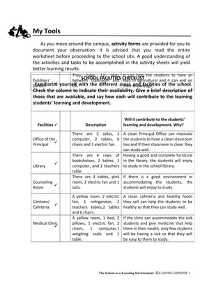 Field study 1 episode 1 | DOC