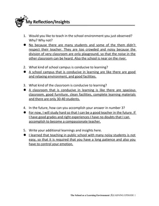 Field study 1 episode 1 | DOC