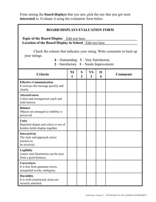 Field study 3 ep2 | PDF