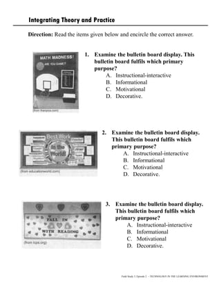 Field study 3 ep2 | PDF