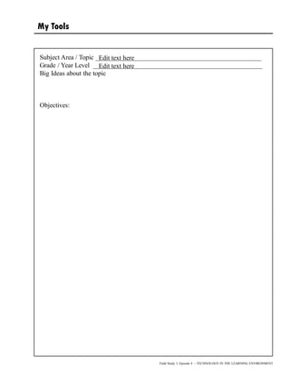 Field study 3 ep4 | PDF | Secondary Education | Education