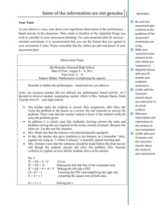 Field study 5 assessment | DOCX