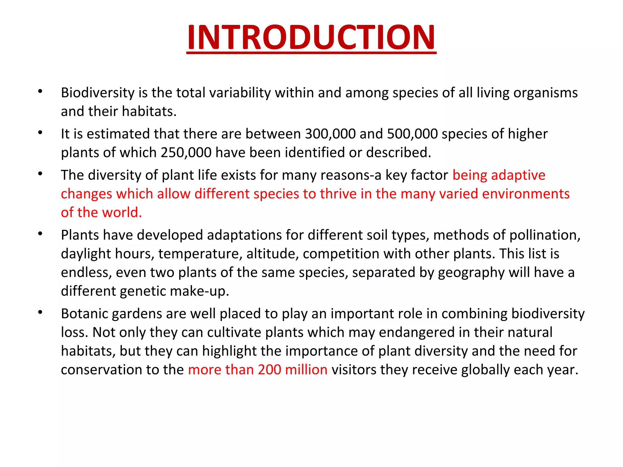 Field study on plants | PPT
