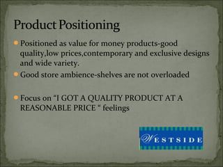 Field study on westside | PPT