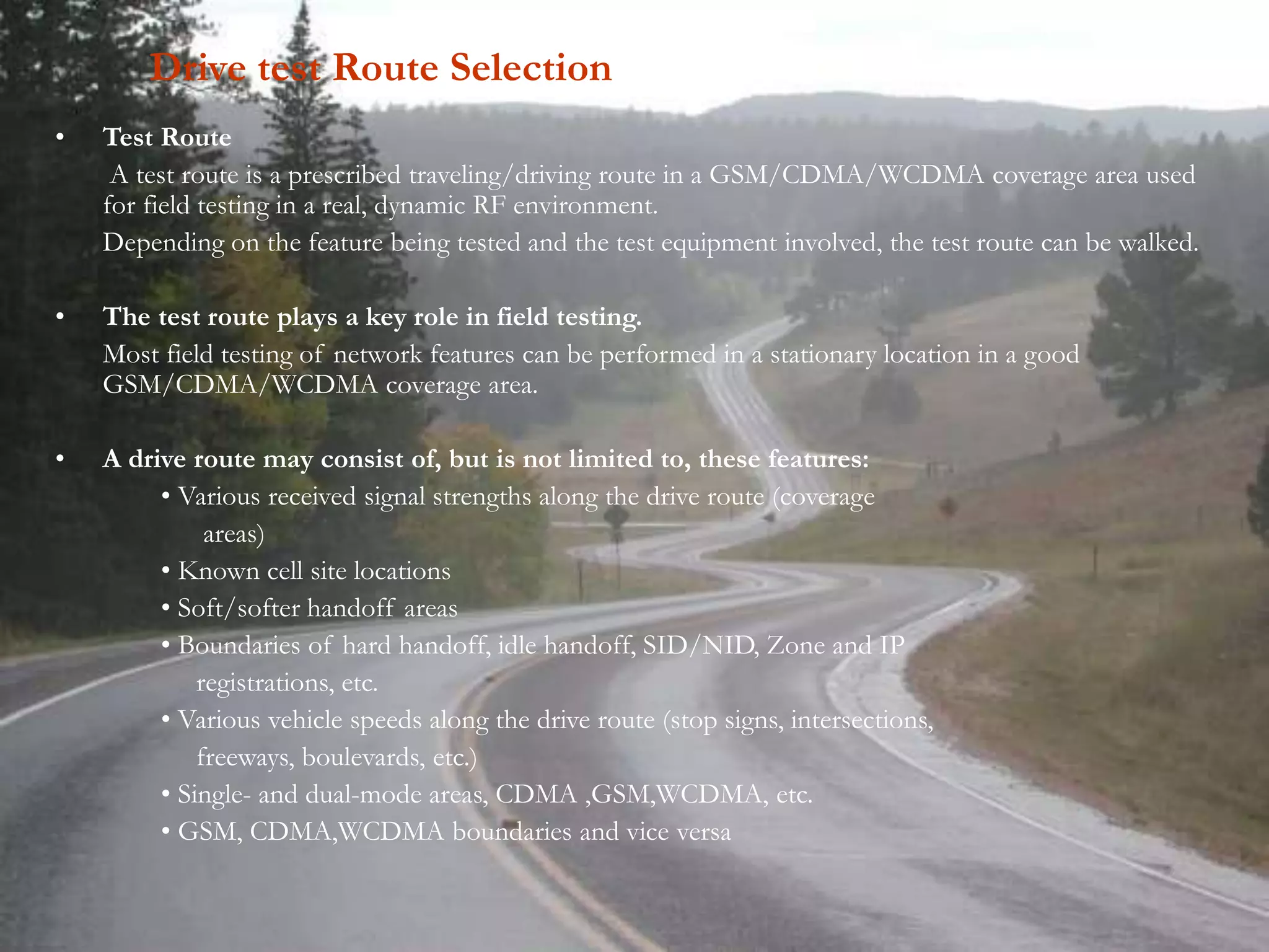 FIELD TESTING of 2G 3G Devices.ppt