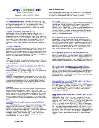 Field testmodes | PDF