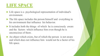 Kurt Lewin's Field theory of learning | PPTX