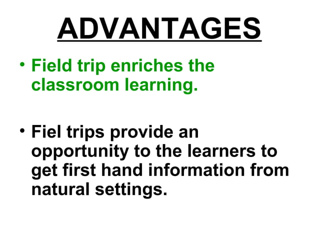 Field Trip | PPT
