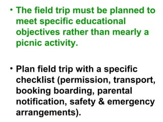 Field Trip | PPT