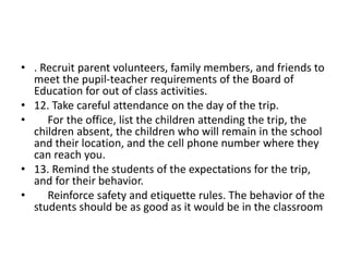 Field trip, 21 9 | PPTX