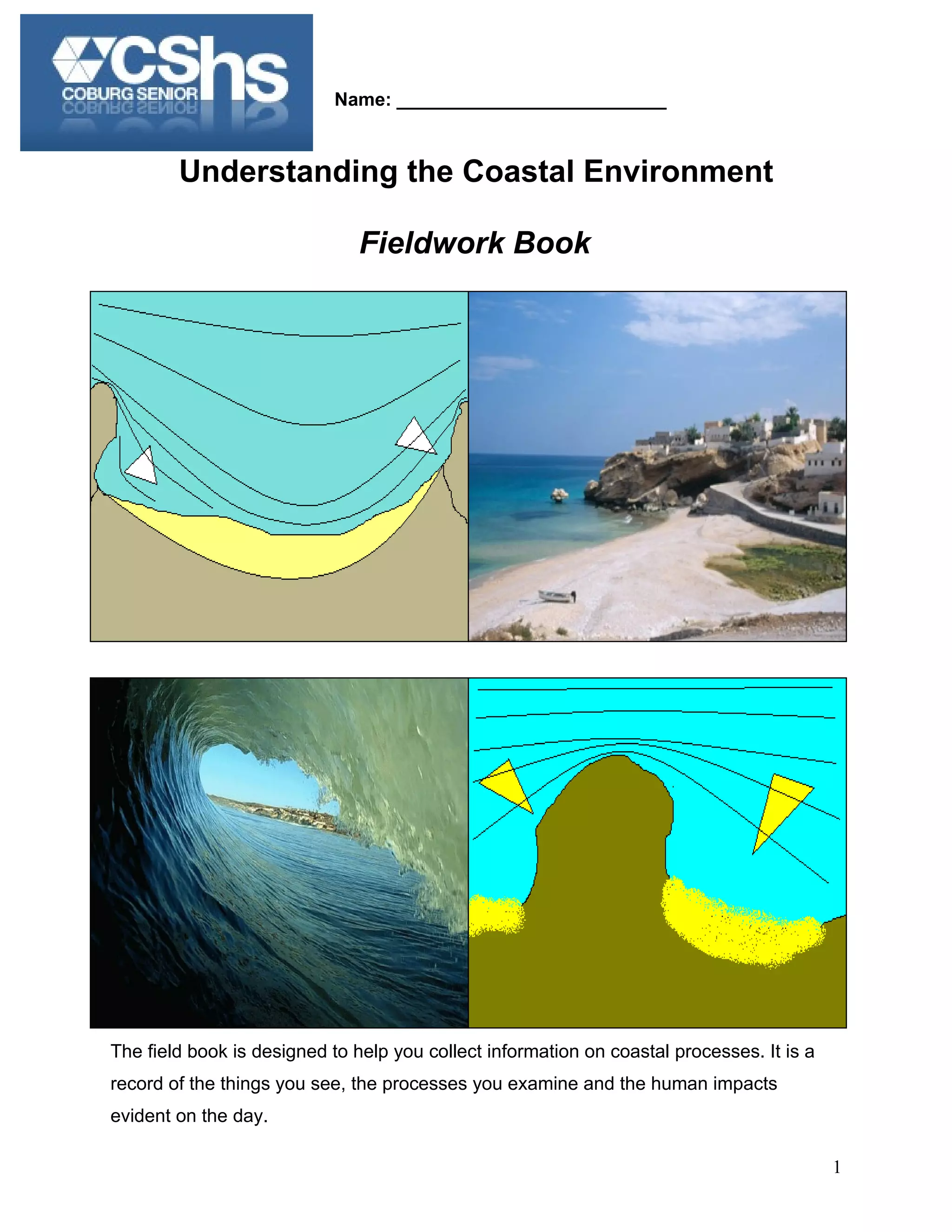 Coastal Fieldwork Booklet | DOC