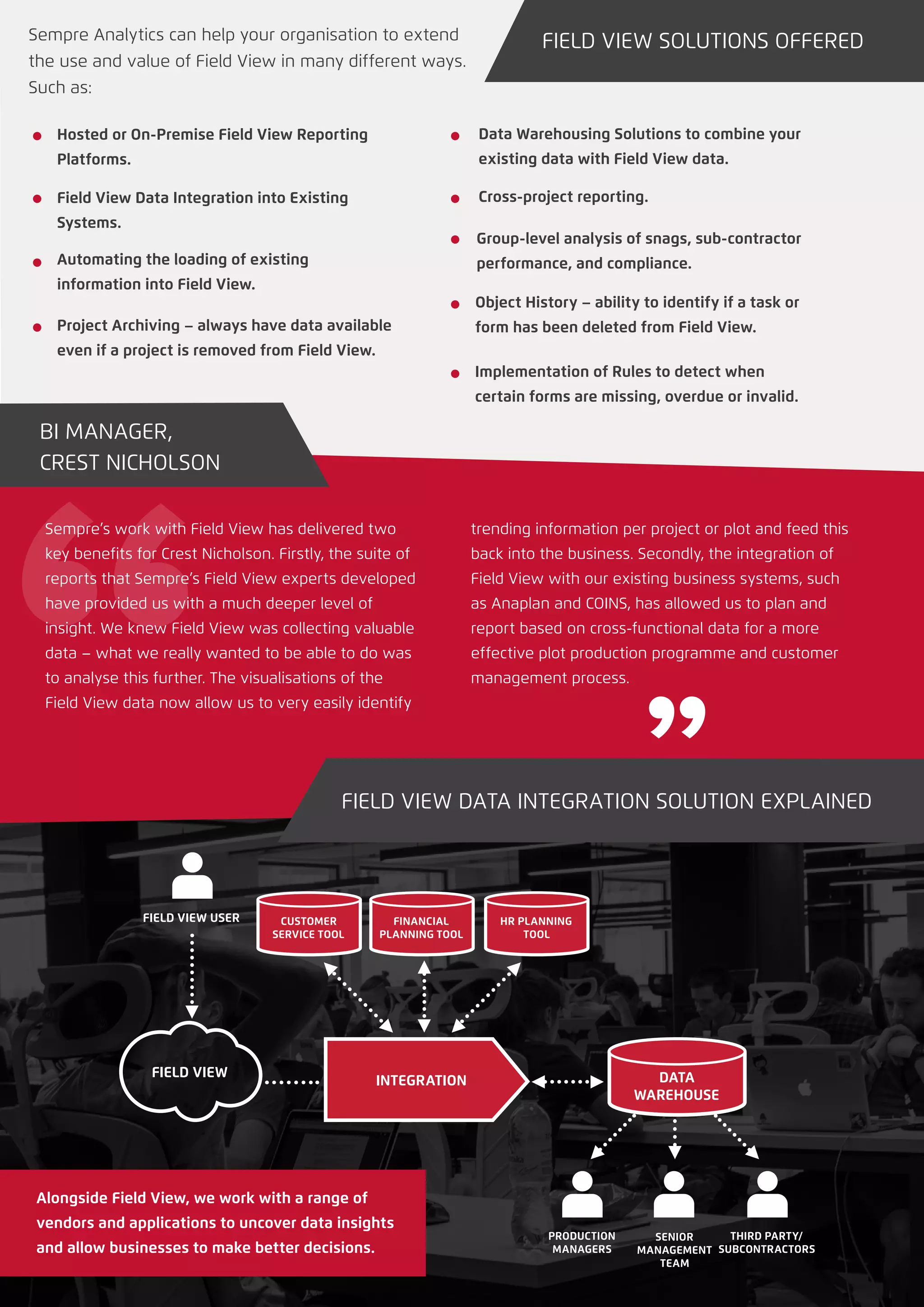 Field View Analytics - Sempre Analytics | PDF