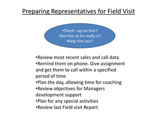 Field Visit Management | PPTX