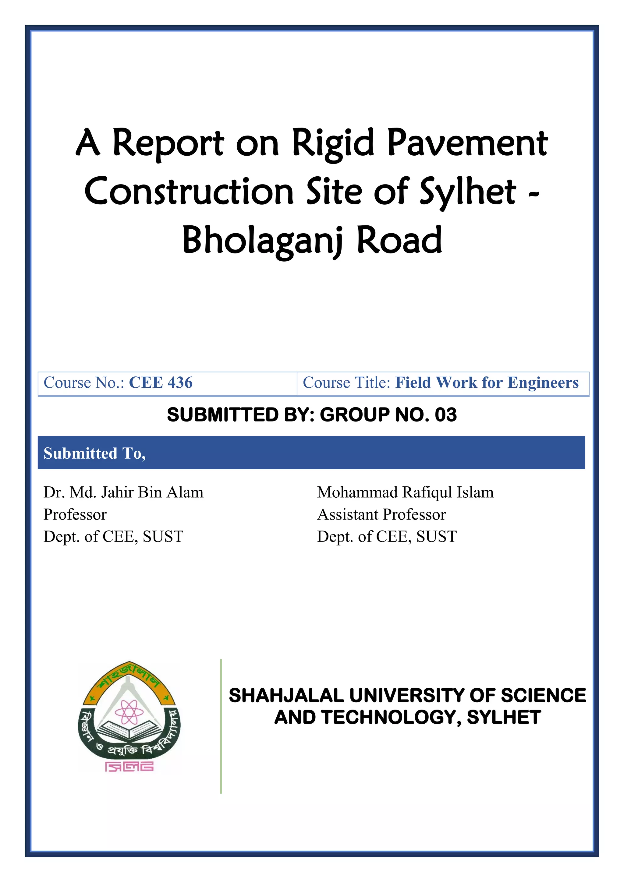 Field visit report 2019 | PDF