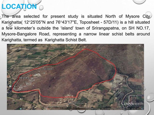 GEOLOGICAL MAPPING, PETROGRAPHIC STUDY and FIELD RELATION OF KARIGHATTA ...