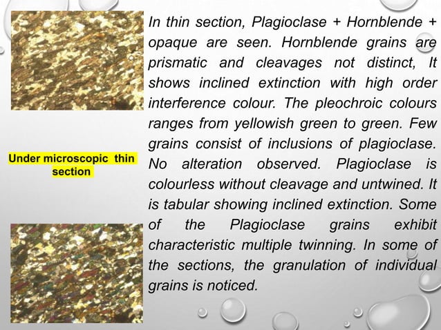 GEOLOGICAL MAPPING, PETROGRAPHIC STUDY and FIELD RELATION OF KARIGHATTA ...