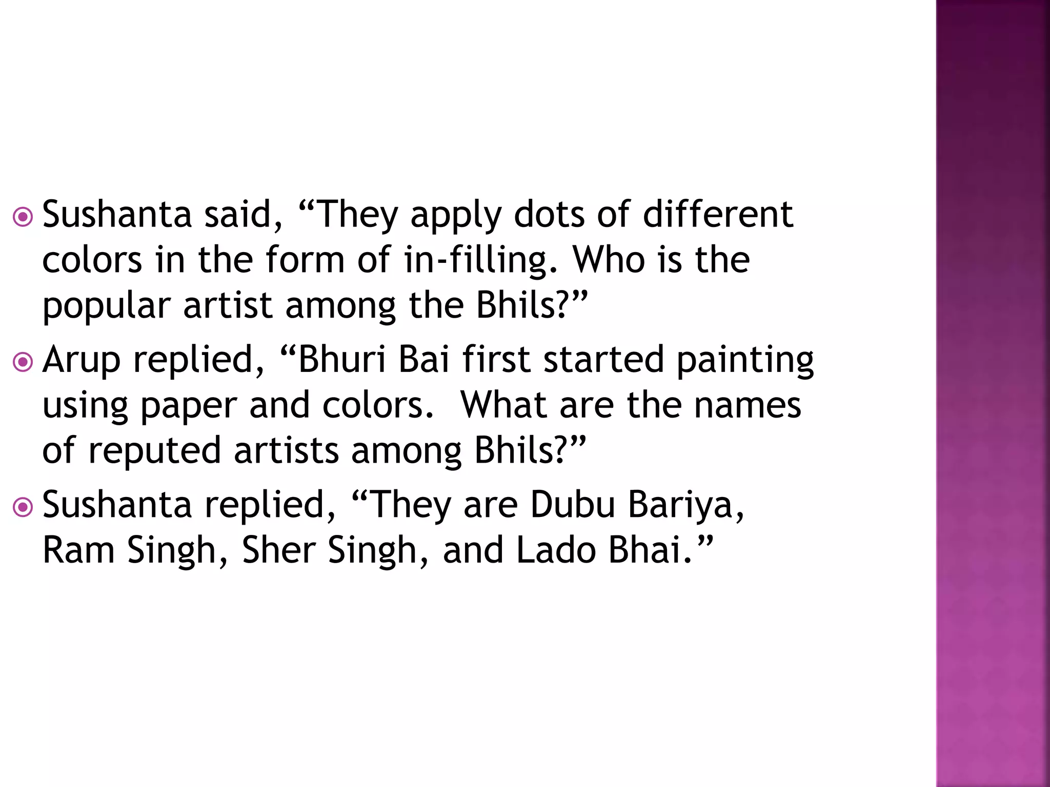 Field Work among The Bhil Tribe (short story) | PPTX