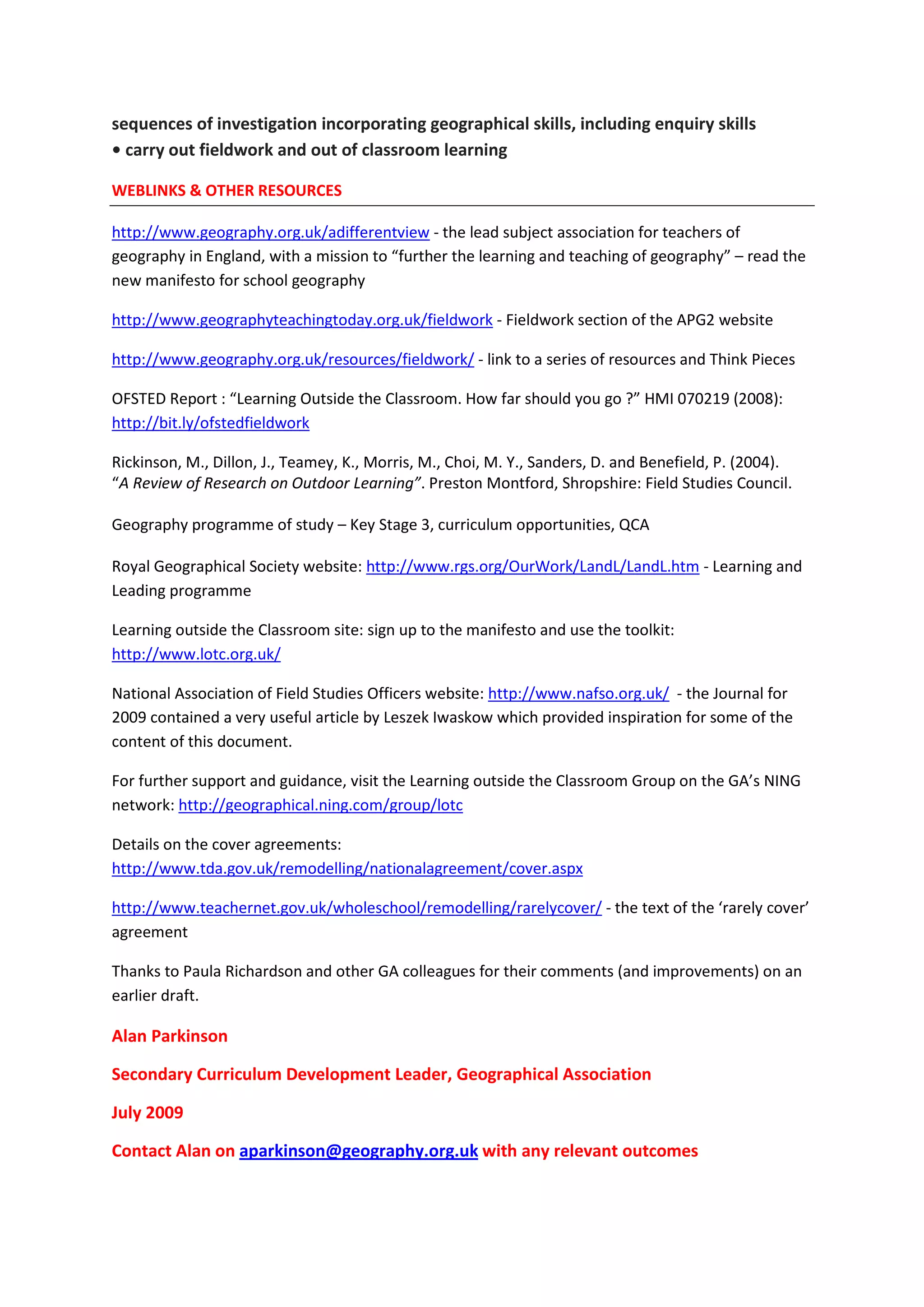 Fieldwork Entitlement Guidance V2 | PDF