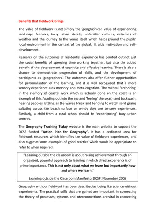 Fieldwork Entitlement Guidance V2 | PDF