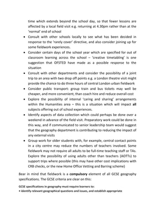 Fieldwork Entitlement Guidance V2 | PDF