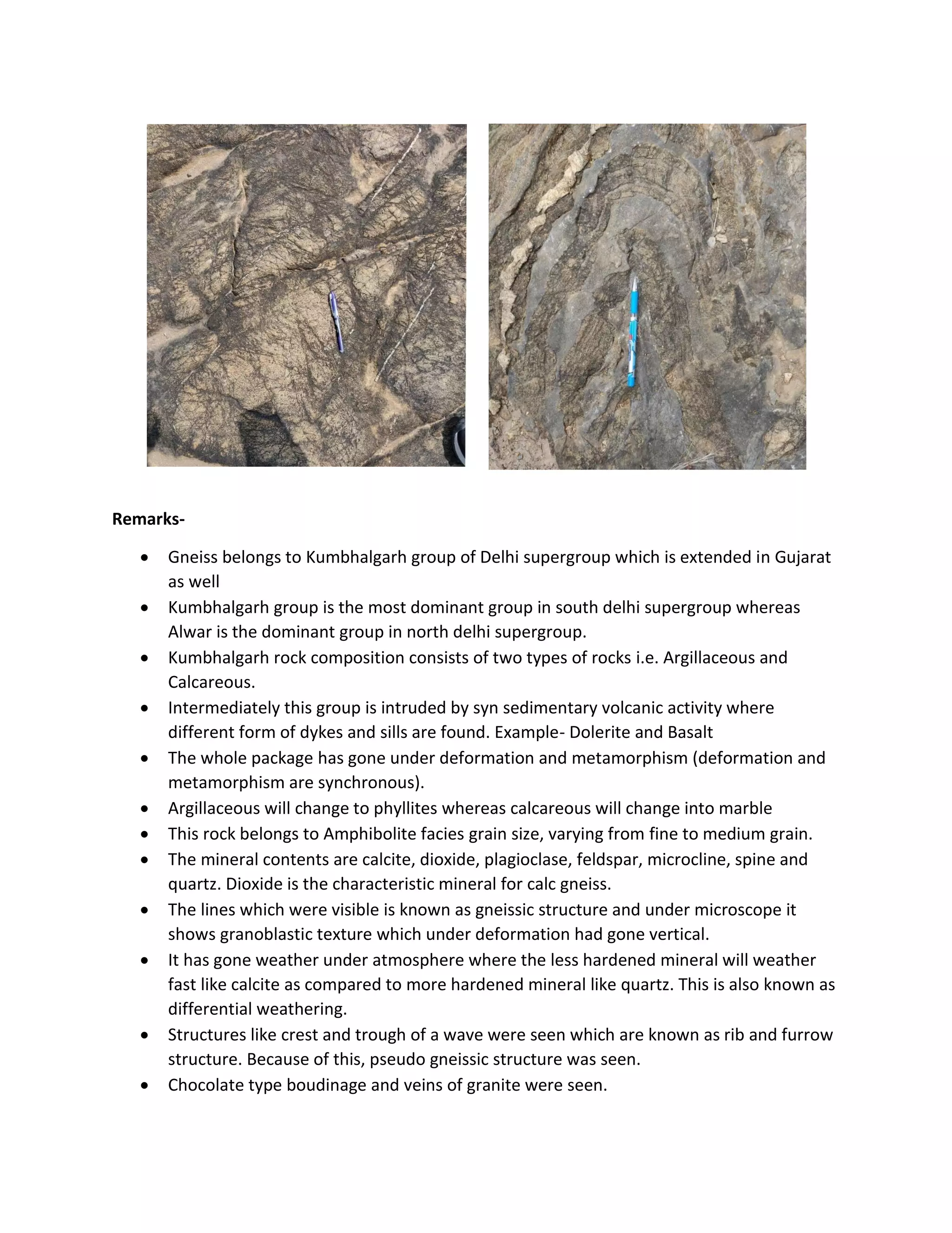 Geological Fieldwork File | PDF