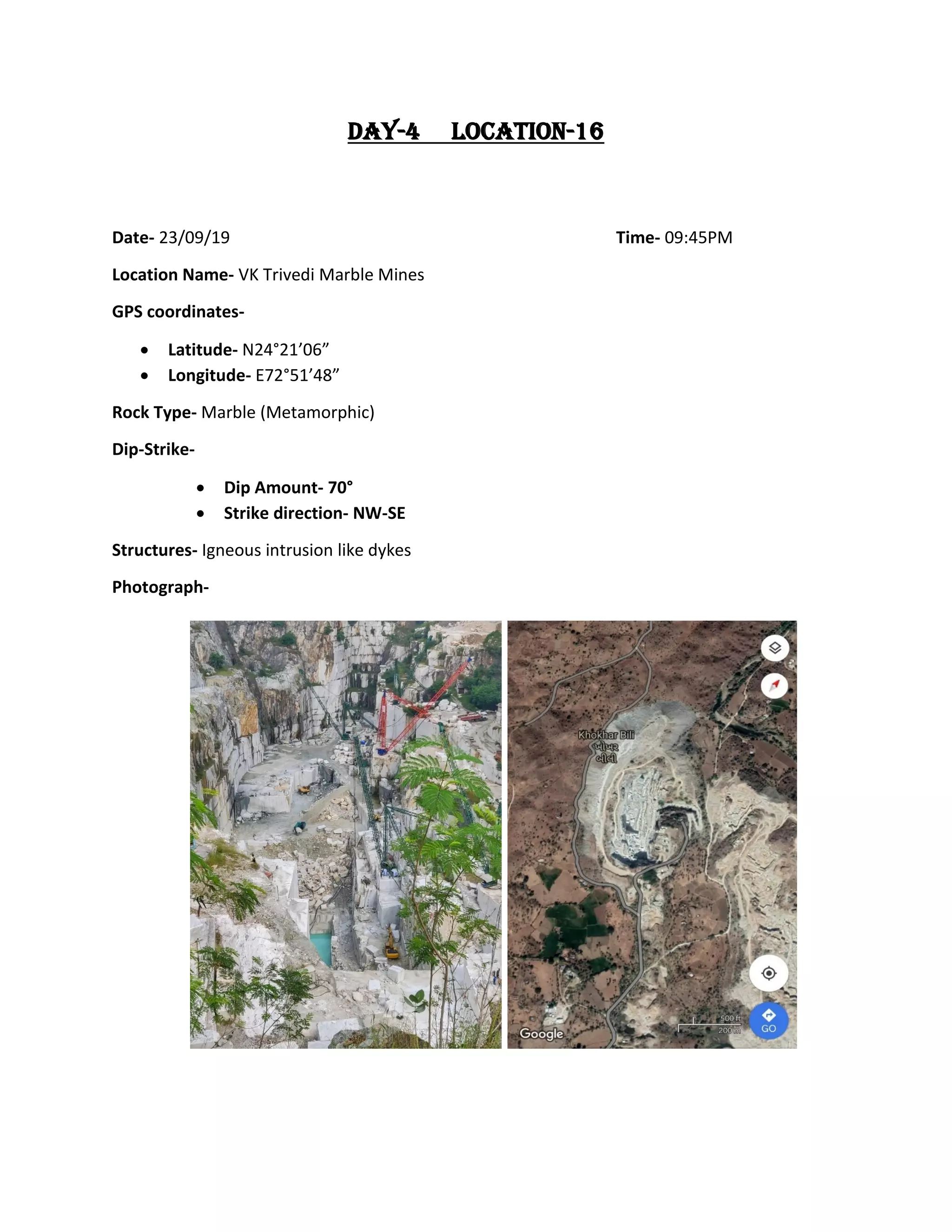 Geological Fieldwork File | PDF