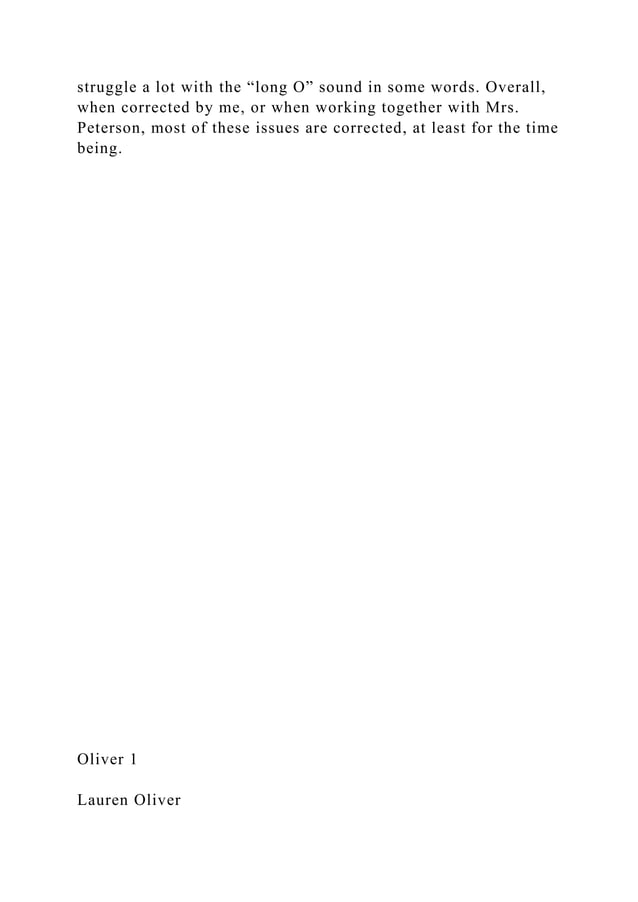 Fieldwork Journal Week 2 Introduction To begin, Mrs. .docx