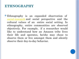 field work or Field Research in Research Methodology | PPT