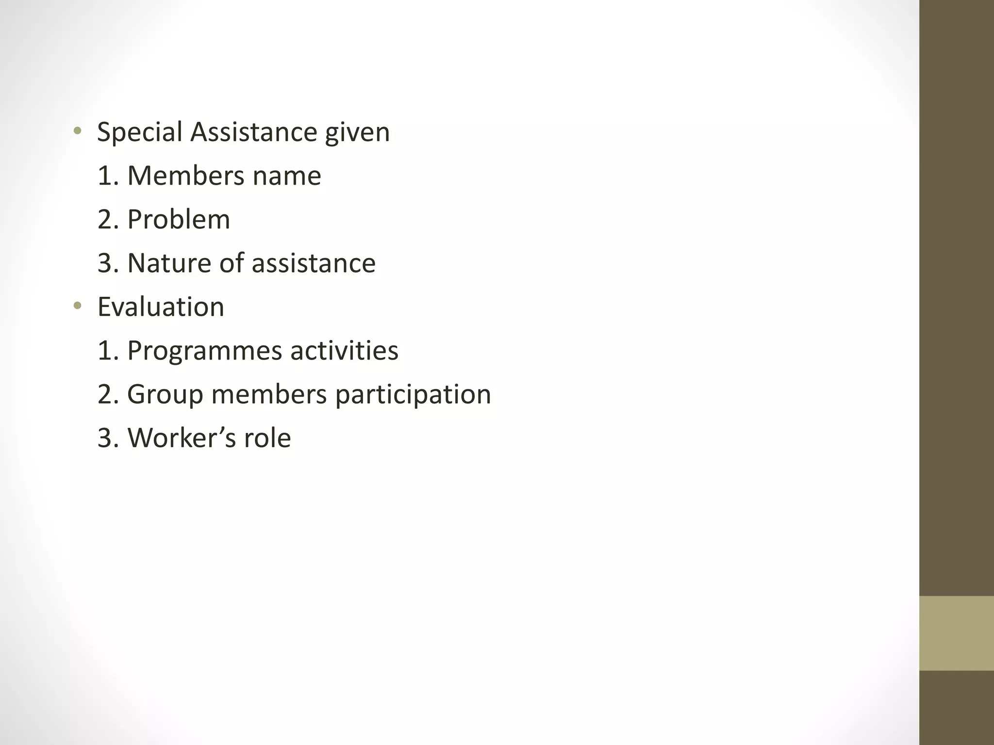 Field work practice in social work | PPTX