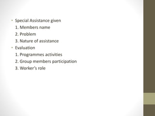 Field work practice in social work | PPTX