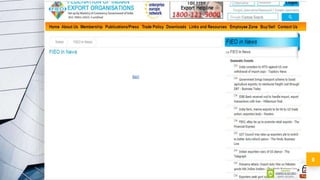 Fieo ( Federation of Indian export organisations) | PPTX