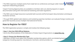 FIEO Registration: A Step-by-Step Approach | PPTX