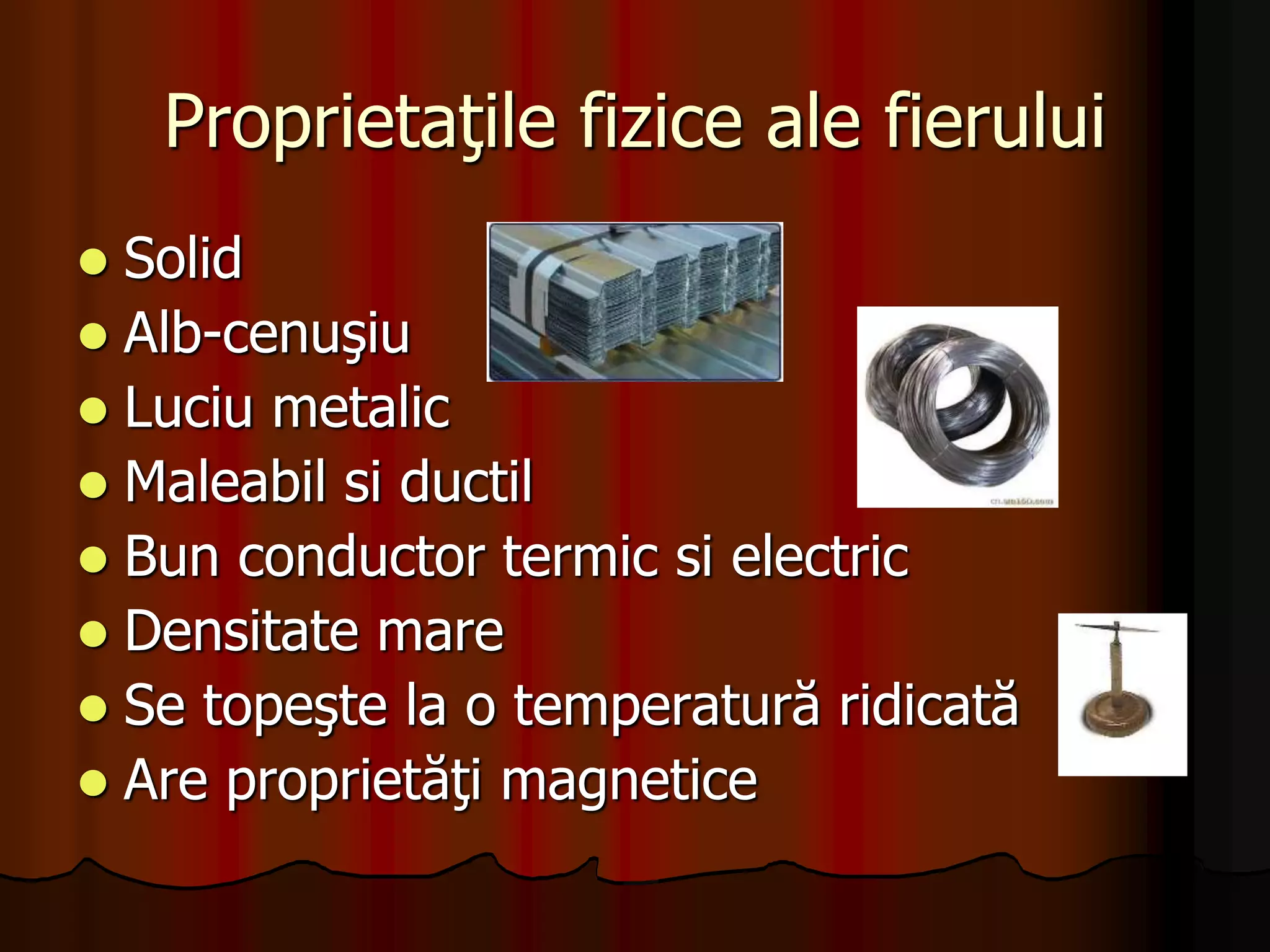 Fierul prezentare power_point | PPTX