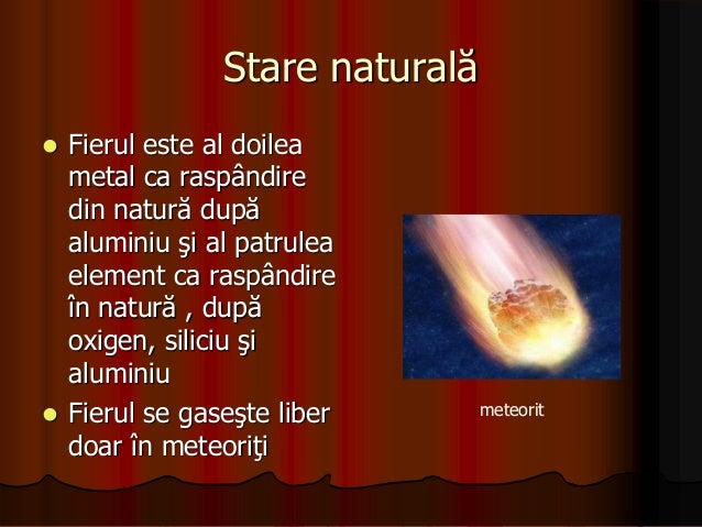 Fierul prezentare power_point