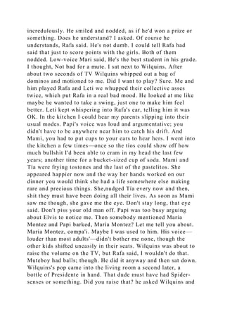 FIESTA, 1980 Junot Díaz Mami’s youngest sister—my tía Yrma—finally m ...