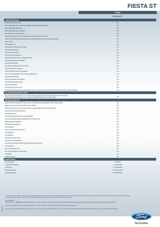 Fiesta brochure | PDF