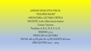 Fiesta de la Lectura semana 3 y 4.pptx