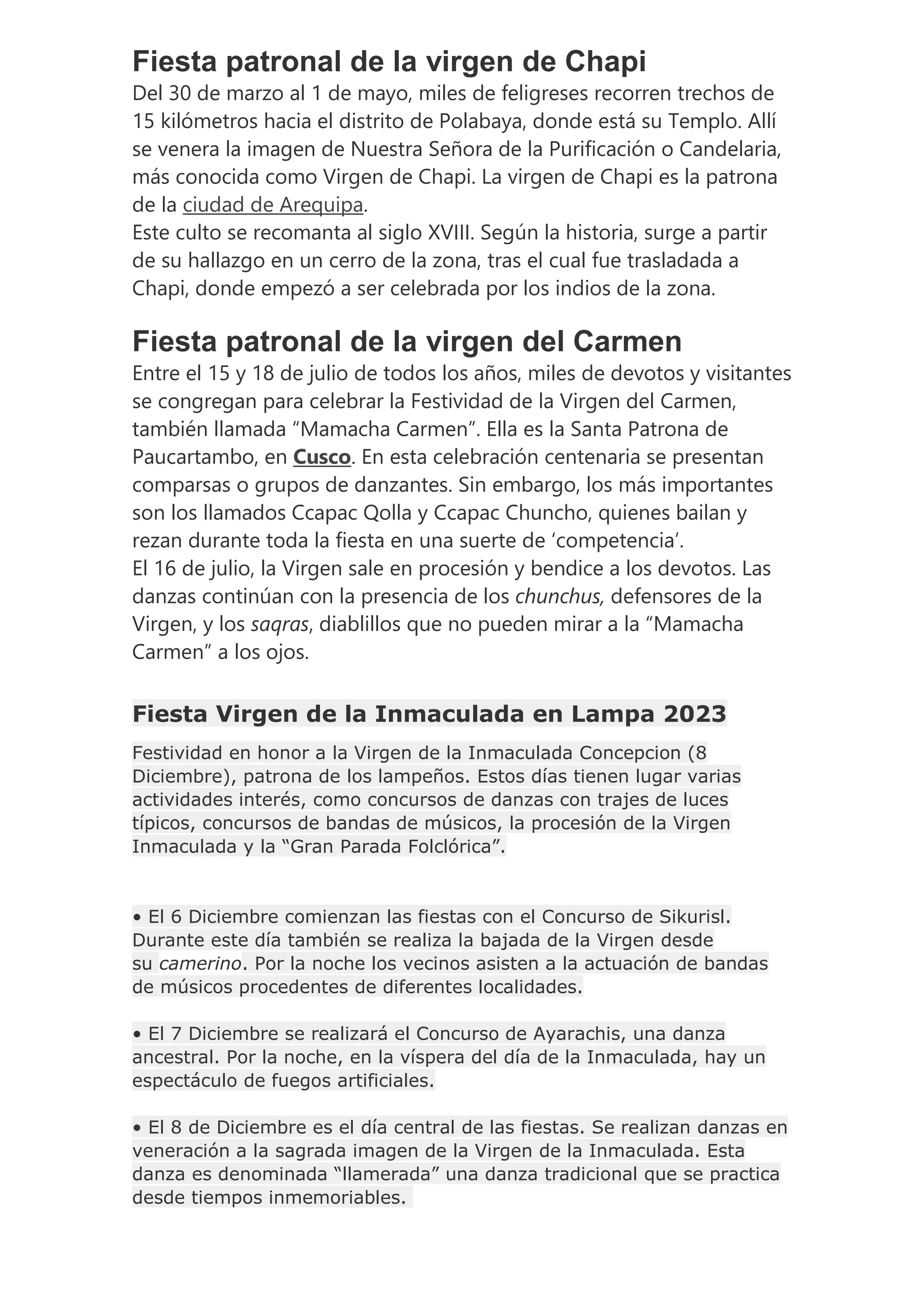 Fiesta patronal de la virgen de Chapi.docx