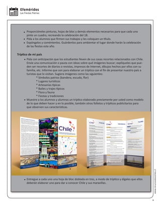 ACTIVIDAD: Fiestas patrias | PDF