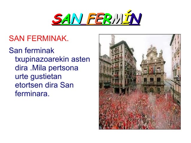 Fiestas san fermin( Aitor Rico) | ODP