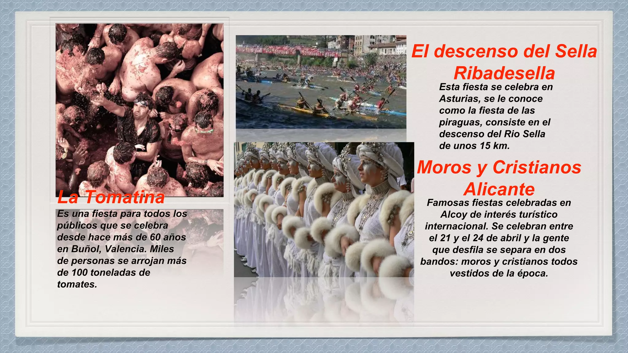 Fiestas de España | PPTX