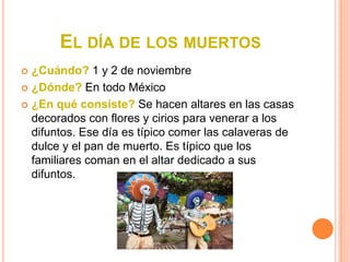 Fiestas y costumbres en países de habla hispana | PPTX