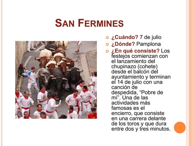 Fiestas y costumbres en países de habla hispana | PPTX