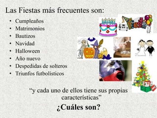 Fiesta y tradiciones 7° pp | PPTX