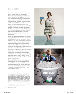 Dan Fietsam Energy BBDO Communications Arts profile | PDF