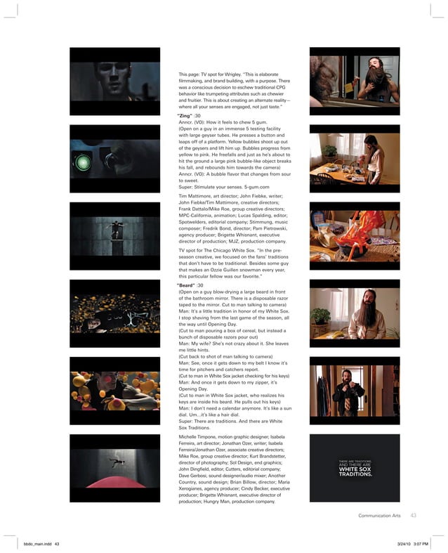 Dan Fietsam Energy BBDO Communications Arts profile | PDF