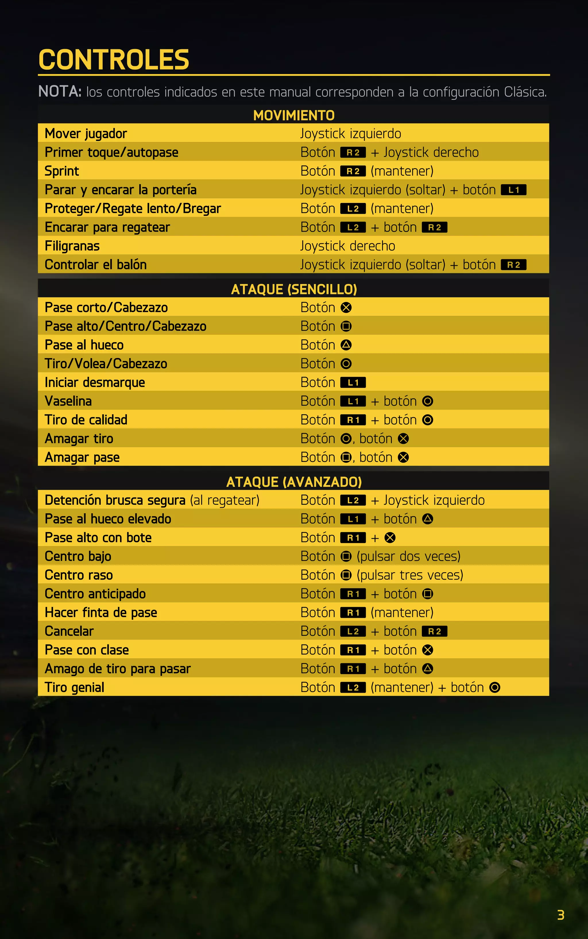 Manual de FIFA 15 PS3 ESPAÑOL | PDF