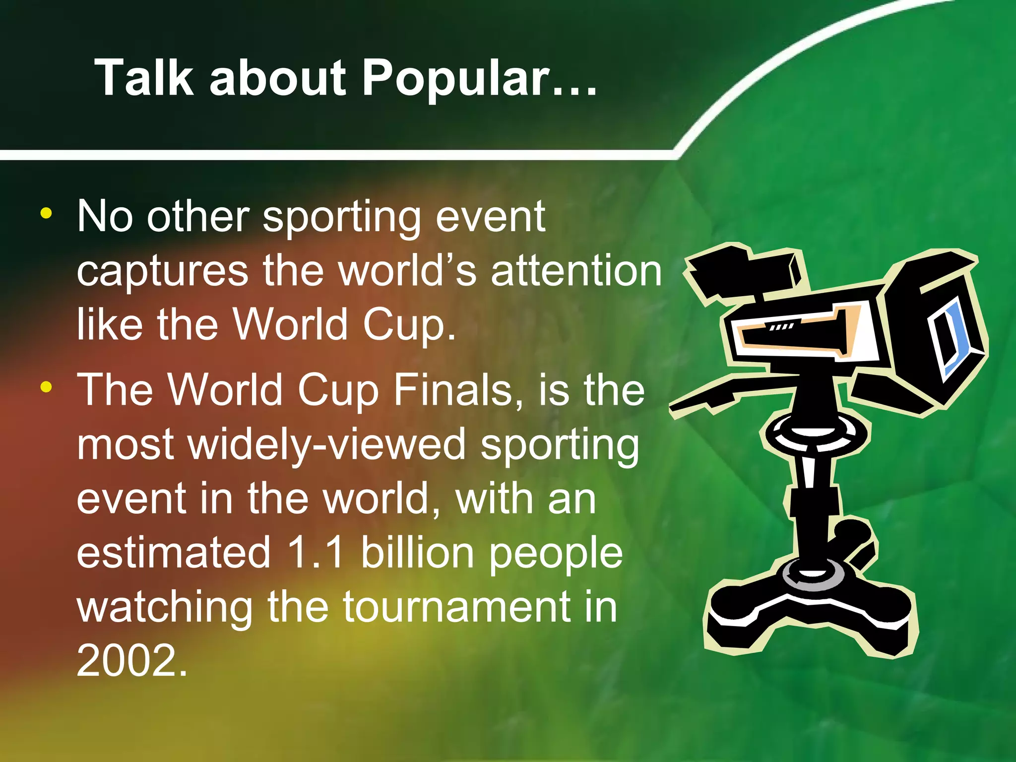 FIFA WORLD CUP | PPT